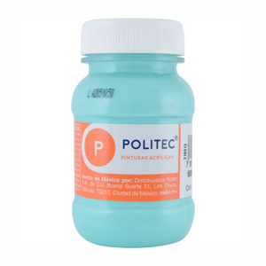 Pintura acrilica politec 100ml Verde palido – Crea Tu Globo